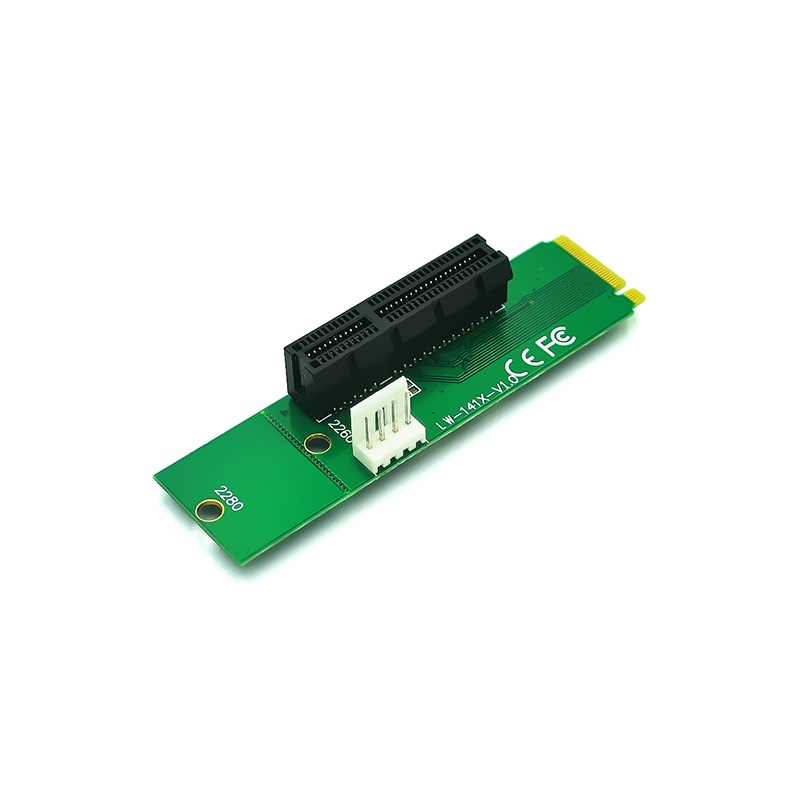 NGFF to PCI-E X4 Slot Adapter Card PCIE Expansion Cards