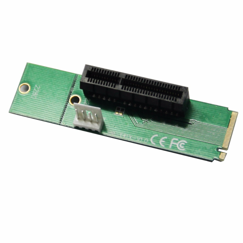 NGFF to PCI-E X4 Slot Adapter Card PCIE Expansion Cards