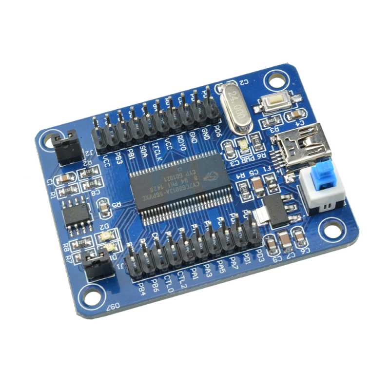 CY7C68013A EZ-USB FX2LP Development I2C Serial SPI Interface USB Logic ...